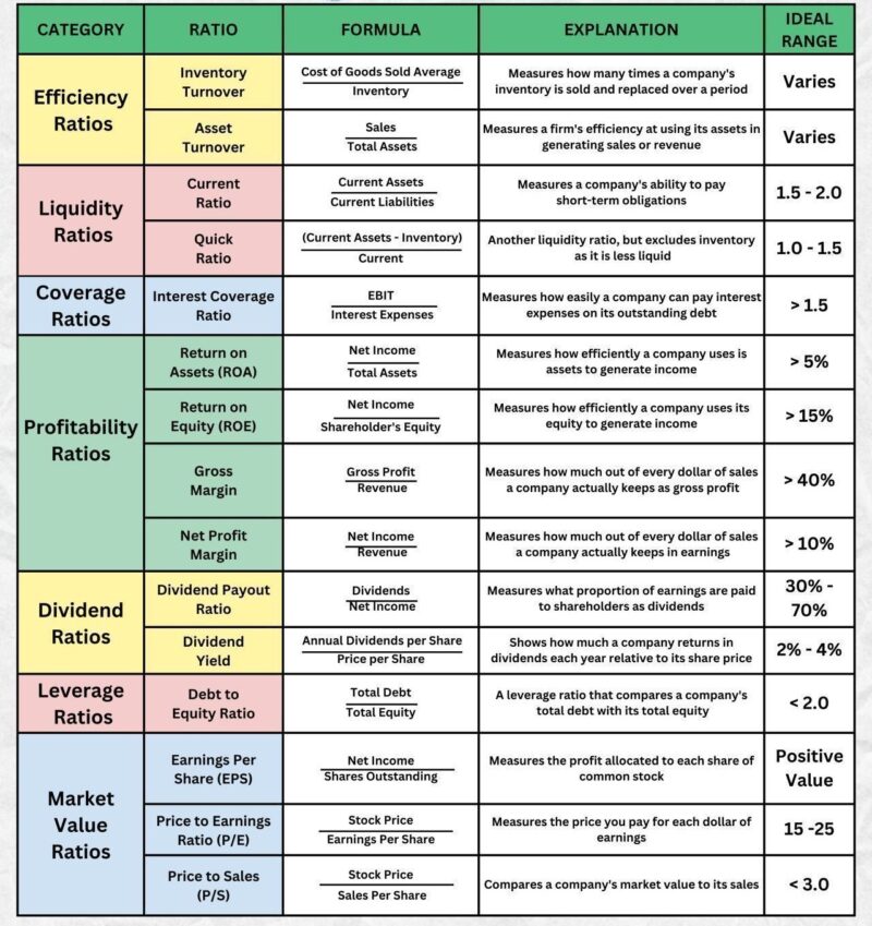Analyze a company in less than 5 minutes via using Ratio