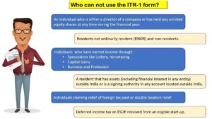 Types of ITR Form and ITR Form Applicability | CA Rajput
