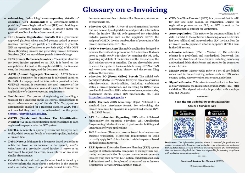 FAQs on e-Invoice QR Code Verifier Mobile App | CA Rajput