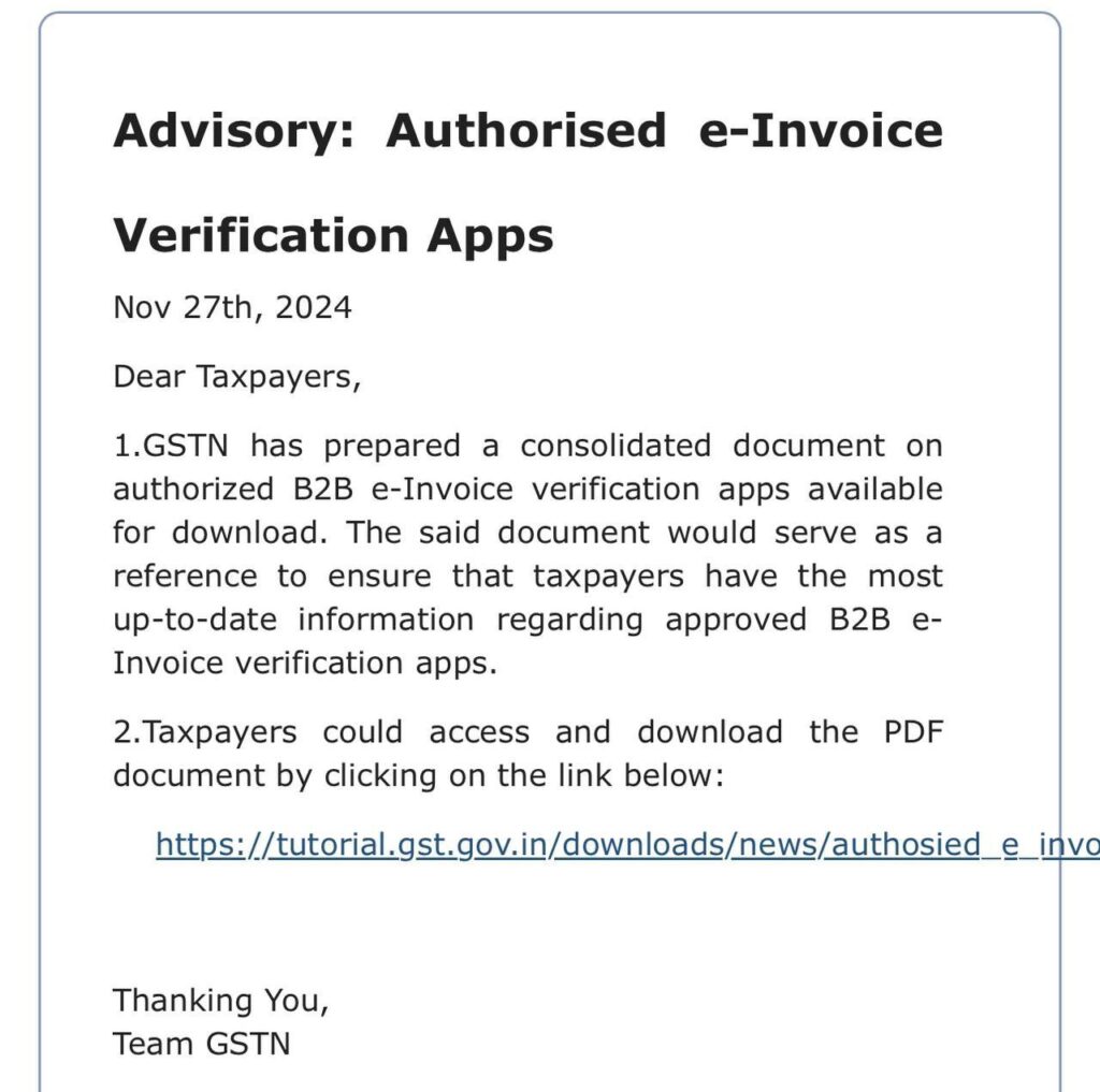 FAQs on e-Invoice QR Code Verifier Mobile App | CA Rajput